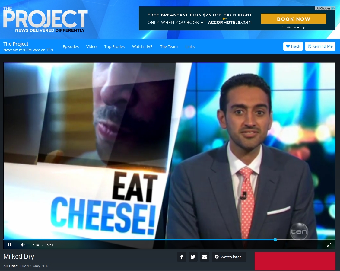 What The Project didn’t have time for me to say | The Milk Maid Marian